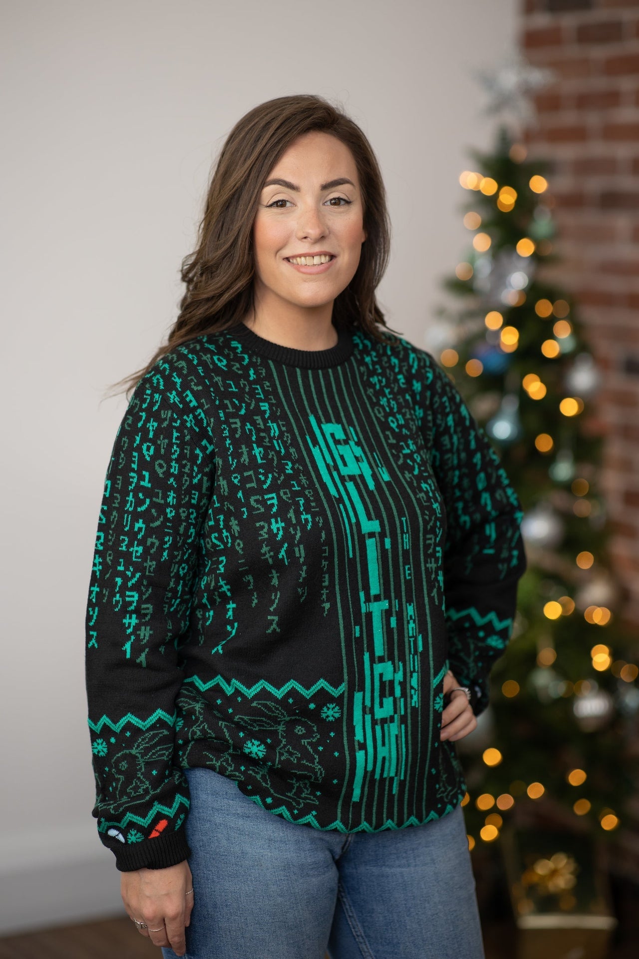 Matrix Christmas Sweater Numskull Official The Matrix Christmas Jumper ...